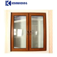 China KDSBuilding High Quality Upvc Windows China Pvc Low-e Glass Window Triple Pane Casement Window for sale