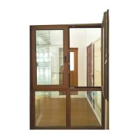 China KDSBuilding High Quality Upvc Windows China Pvc Low-e Glass Window Triple Pane Casement Window for sale