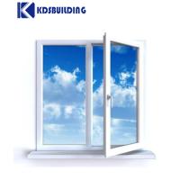 China European Standard Building Materials High Quality Soundproof PVC Casement Window For Houses for sale