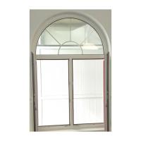 China KDSBuilding Round Custom Casement Upvc Glass Windows Pvc Window Arch Top Casement Window Vinyl for sale