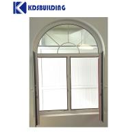 China KDSBuilding Upvc Double Galzed Windows Pvc Profile Window Chinese Style Casement Window  Pvc Swing Window for sale