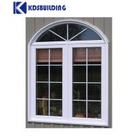 China KDSBuilding Upvc Double Galzed Windows Pvc Profile Window Chinese Style Casement Window  Pvc Swing Window for sale