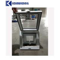 China KDSBuilding Pvc Insulated High Quality Plastic Push Out Windows Window For Houses Roof Window for sale