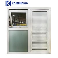 China KDSBuilding Pvc Insulated High Quality Plastic Push Out Windows Window For Houses Roof Window for sale
