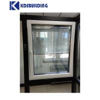 China KDSBuilding Price Vinyl Large Tilt And Turn Upvc Windows Glass Secured  Window for sale