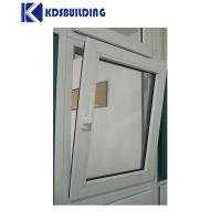 China KDSBuilding Price Vinyl Large Tilt And Turn Upvc Windows Glass Secured  Window for sale