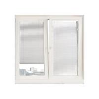 China KDSBuilding Pvc Clear Glass Tilt And Turn Blind Upvc Window  Small Louver With NFRC Certificate For Offices for sale