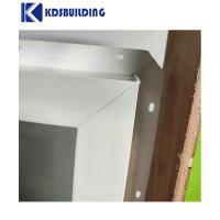 China KDSBuilding American Plastic Clear PVC UPVC Swing Operator Open Hand Casement Custom Crank Window With Fly Screen for sale