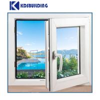 China KDSBuilding Windows And Lock Upvc Handle White Pvc Window Heat Insulation Skylight Roof Window for sale