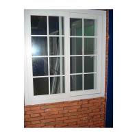 China KDSBuilding Cheap Design Most Popular 2 Panel Security Grill Upvc Sliding Windows Manufacturing for sale