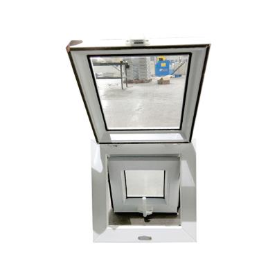 China KDSBuilding NFRC Australia standard Hurricane Impact Pvc Vinyl awning Window for sale