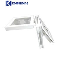 China KDSBuilding NFRC Australia standard Hurricane Impact Pvc Vinyl awning Window for sale