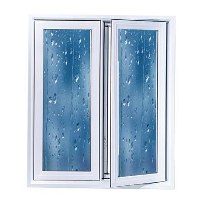 China KDSBuilding Top Quality Low-E Glass Wholesale Pvc Casement Window For bathroom Clear Pvc Window for sale