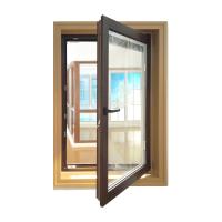 China KDSBuilding Upvc Modern New Construction Black Pvc Vinyl Replacement Windows Window for sale
