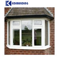 China American Style Upvc Windows Double Glaze Pvc Window With Security Grill Film House Windows for sale