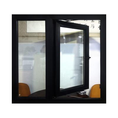 China European Thermal House PVC Smart Black Windows American Pvc Window Glass Greenhouse for sale
