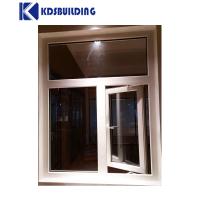 China KDSBuilding Factory Direct Sales  Australian Standard Double Glass Plastic Upvc Pvc Casement Window for sale