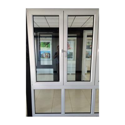 China KDSBuilding NFRC Custom Commercial High Quality Double glass Upvc Casement Pvc  Window for sale