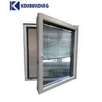 China KDSBuilding NFRC Custom Commercial High Quality Double glass Upvc Casement Pvc  Window for sale