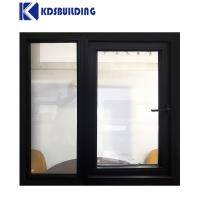 China KDSBuilding AS2047 New Product Low-e Glass Energy Saving Black Upvc Pvc Casement Window for sale