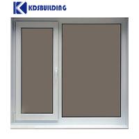 China KDSBuilding Australia Standard Soundproof Insulated Hurricane Impact Glass 60 Series Upvc Profile Casement Window for sale