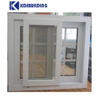 China KSbuilding AS2047 High Quality Cheap Price Pvc Sliding Window With Screen Panel Slide Glass  UPVC Window for sale