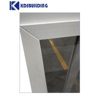 China KSbuilding AS2047 High Quality Cheap Price Pvc Sliding Window With Screen Panel Slide Glass  UPVC Window for sale