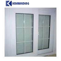China KDSBuilding AS2047 New Design Double Glass Full Opening Manufacture Upvc Sliding Windows With Grille for sale