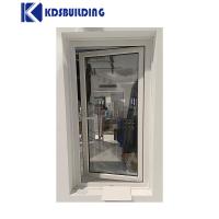 China 2023 Thermal Break Wholesale Price Pvc  Casement Windows With Screen Residential Swing Window for sale