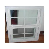 China KSBuilding High Quality White  Upvc Double Hung Windows   Hurricane Impact Windows American Style For Room for sale