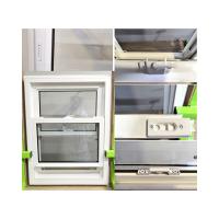 China KSBuilding High Quality White  Upvc Double Hung Windows   Hurricane Impact Windows American Style For Room for sale