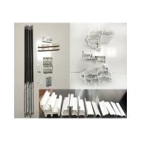 China KSBuilding High Quality White  Upvc Double Hung Windows   Hurricane Impact Windows American Style For Room for sale