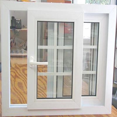 China KDSBuiling Nfrc European High Quality Insulated Glass Pvc Sliding Windows UPVC Cheap Slide Window For Houses for sale