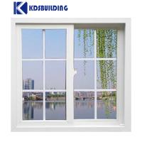 China KDSBuiling Nfrc European High Quality Insulated Glass Pvc Sliding Windows UPVC Cheap Slide Window For Houses for sale