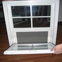 China KDSBuilding Manufacturer Sliding  Double Hung Opaque Glass Windows Made in China  Upvc Windows and Doors for sale