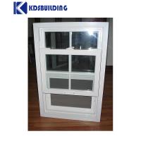 China KDSBuilding Pane Replacement Vinyl Ce Certification Hurricane Windows Steel Philippines Double Hung Window With Screen For House for sale