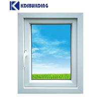 China Custom Modern UPVC Swing Window House White Color PVC Casement Windows for sale