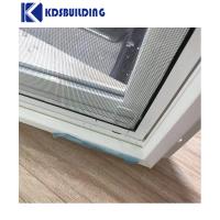 China Large Vertical PVC Frame Window Sliding Plastic PVC UPVC Single Hung Windows for sale