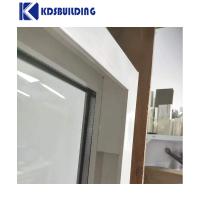 China Large Vertical PVC Frame Window Sliding Plastic PVC UPVC Single Hung Windows for sale