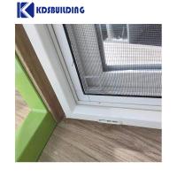 China Large Vertical PVC Frame Window Sliding Plastic PVC UPVC Single Hung Windows for sale