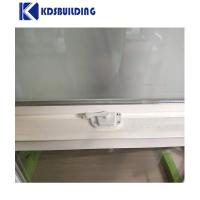 China Large Vertical PVC Frame Window Sliding Plastic PVC UPVC Single Hung Windows for sale