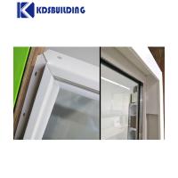 China KDSBuilding Vertical Sliding Style Plastic Vinyl PVC UPVC Single-Hung Single Hung American Standard Windows For America House for sale