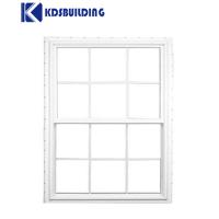China American Style White Frame Security Grills  For Double Hung Windows And Doors With Triple Glass Energy Star for sale