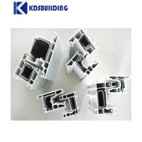 China KDSBuilding Upvc Hurricane Impact Double Glazed Clear Pvc Vinyl Replacement Tilt And Turn Window for sale