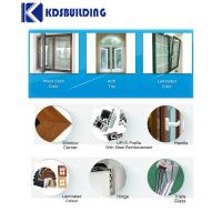 China KDSBuilding Upvc Hurricane Impact Double Glazed Clear Pvc Vinyl Replacement Tilt And Turn Window for sale
