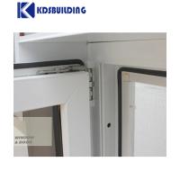 China KDSBuilding Upvc Hurricane Impact Double Glazed Clear Pvc Vinyl Replacement Tilt And Turn Window for sale