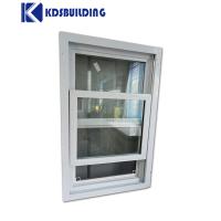 China American Extrusion Style Customized Color Vertical Sliding Double Single Hung Vinyl Upvc Window for sale
