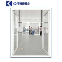 China KDSBuilding Moden Design pvc Bathroom Frosted glass Interior Doors for sale
