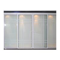 China KDSBuilding Plastic Glass UPVC Tilt Slide Exterior Doors PVC Tilt And Sliding Doors for sale