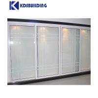 China KDSBuilding Plastic Glass UPVC Tilt Slide Exterior Doors PVC Tilt And Sliding Doors for sale